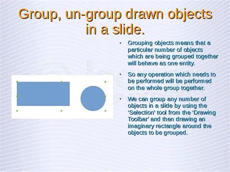 Understanding Presentations Grouping And Arranging
