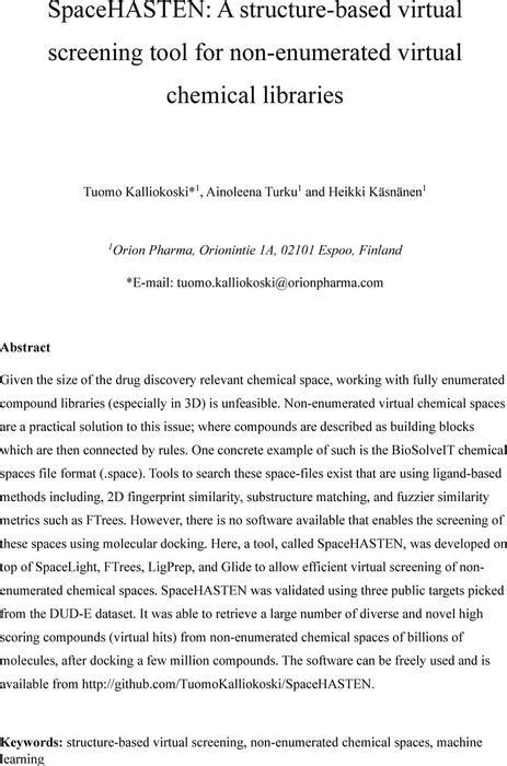 Heikki Käsnänen On Linkedin Spacehasten A Structure Based Virtual