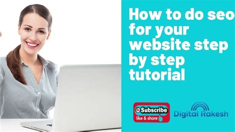 How To Do Seo For Your Website Step By Step Tutorial Seo Tutorial