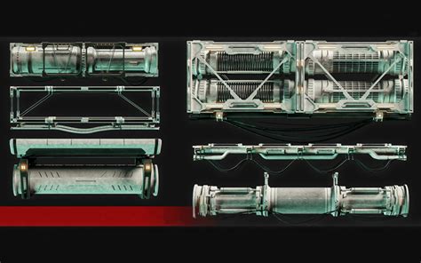 Blender科幻电子管道电缆3d模型机械电缆管道飞船线路管带4k纹理 Cggoat