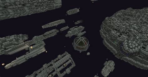 Massive Oc Redstone Operated Fully Furnished And Functional Spaceship