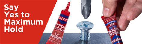 Loctite Blue 242 Threadlocker Secure Metal Fasteners