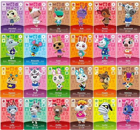 24шт NFC игровые карты тег для ACNH Animal Crossing New Horizons ...