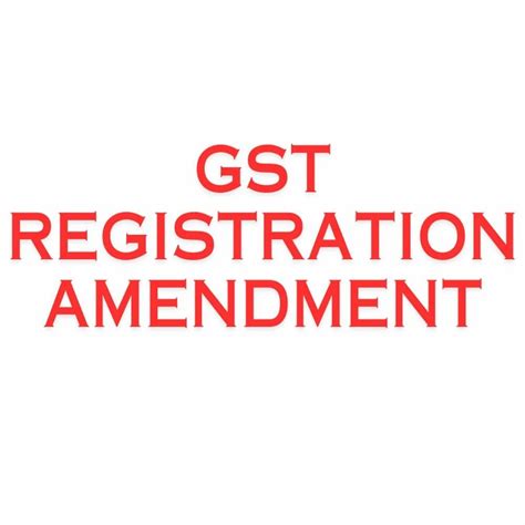 Gst Registration Amendment In Jaipur Id 2854383488291