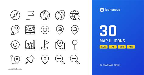 Map Ui Icon Pack Free Download Maps And Navigation Icons Iconscout