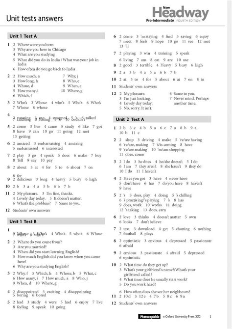 PDF Hwy Pre Int Unittests Answers PDFSLIDE NET