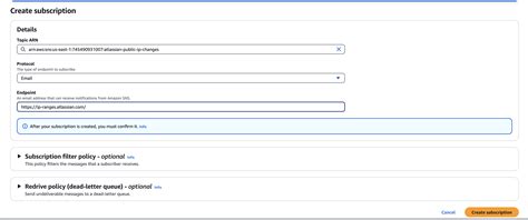 How To Subscribe To Atlassian Ip Ranges Notifications Bitbucket Cloud Atlassian Documentation
