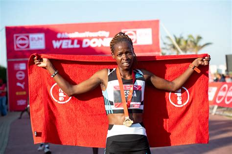 Jesca Chelangat Smashes Sa All Comers 10k Record Time To Run South Africa