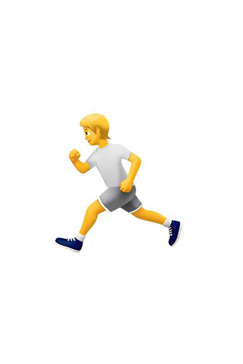 🏃 Person Running Emoji Person Running Emoji Emoji Photo