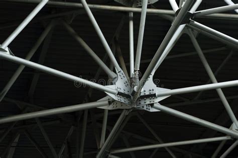 element of industrial architecture a fragment of the lattice structure
