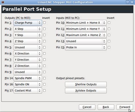 Руководства по настройке LinuxCNC EMC для работы через LPT порт для чайников Вопросы по