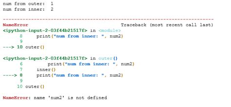 Namespace And Scopes In Python Codedec
