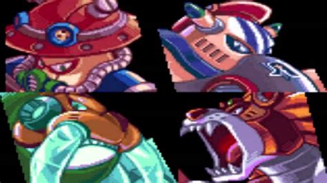Rockman X4 Bosses