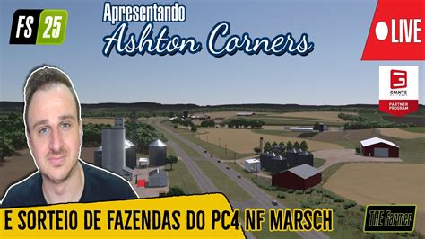 Farming Simulator 25 Apresentando Mapa Ashton Corners Wi Pc Beta