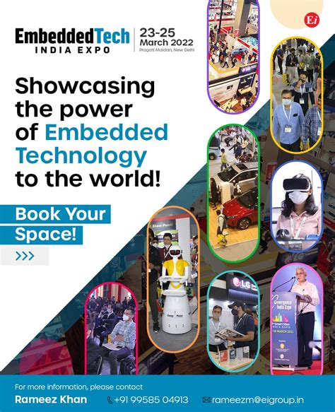 At Embedded Tech Expo 2022 Embedded Tech India Expo