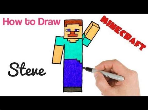 How To Draw Steve From Minecraft Easy Step By Step Drawing Artofit