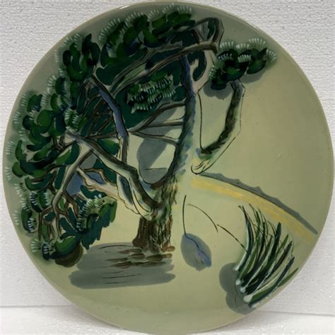 Декоративная тарелка «Дерево ЛКСФ — Окна соцреализма