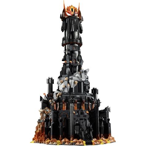 Build Saurons Tower With Massive Lord Of The Rings Barad Dûr Lego