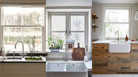 Should A Kitchen Sink Be Centered Under A Window Homes And Gardens