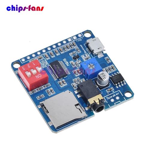 Voice Playback Module Mp3 Player Io Trigger Uart Control Sdtf 5w For Arduino £455 Picclick Uk