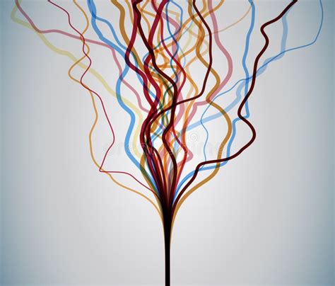 Big Data Visualization Information Analytics Concept Abstract Stream