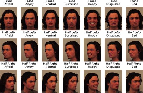 Laterally Oriented Sample Images With ‘orientation Emotion From Kdef