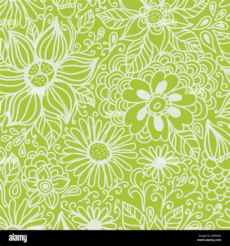 Seamless Texture With Flowers Stock Vector Image Art Alamy