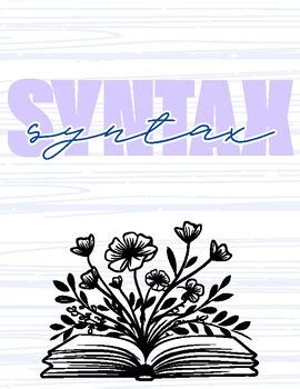 Analyzing Syntax Printable Activity By Wonderstruck Literature