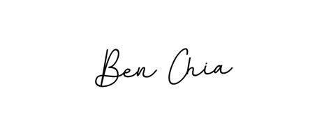 76 Ben Chia Name Signature Style Ideas Superb Online Autograph