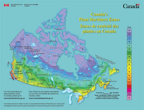 Canadas Plant Hardiness Zone Map 2025 Update