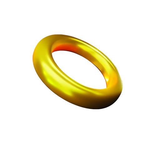 Ring 3d Rendering Icon Illustration 28587862 Png