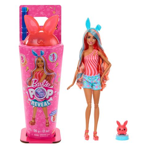 Barbie Pop Reveal Shakes Series Doll And Accessories Set Scented Bright
