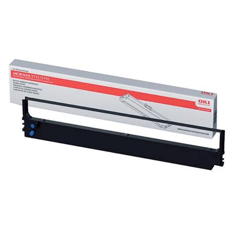 Oki Microline 57215791 Fabric Ribbon Black 44173406 Zepbrook