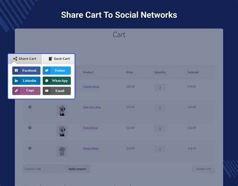 Woocommerce Save And Share Cart Buy Later Plugin Webkul