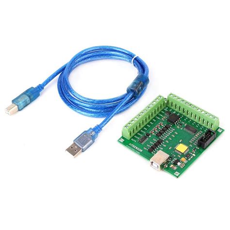 Buy 200khz Mach3 Controller Card Board For Servo Motor Cnc Engraving Machine 4 Axis Usb For