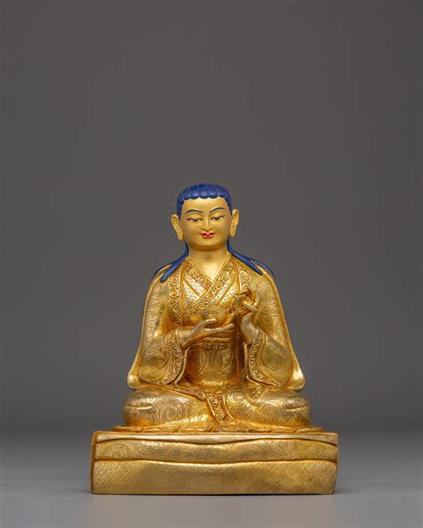 Enlightened Lama Lobpon Sonam Tsemo Nepali Buddhist Craftsmanship