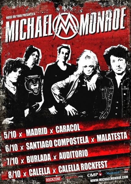 Michael Monroe Presenta En España Blackout States Dirty Rock Magazine