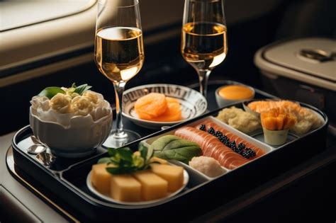Premium Ai Image Highend Luxury Food Caviar In The First Class Of The