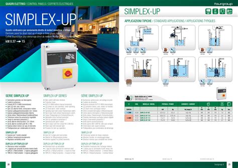Simplex Up T10 Hp Electronic Panel Fourgroup Idroeco
