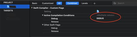 Ios Condition If Debug Else If Production Not Working In Swift