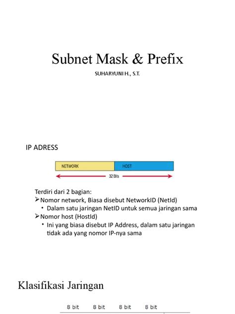 Subnet Mask And Prefix Pdf