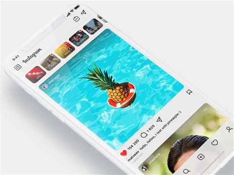 Amazing Instagram UI Designs For Inspiration Behance