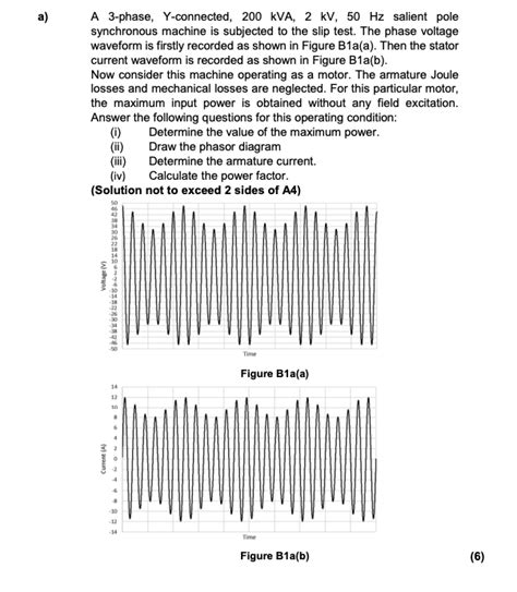Solved A A 3 Phase Y Connected 200 Kva 2 Kv 50 Hz