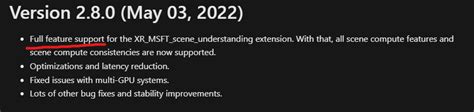 Scene Understanding · Issue 22 · Microsoftmicrosoft Openxr Unreal