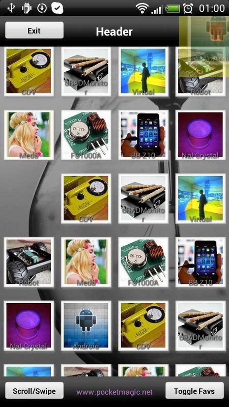 Complex Android GridView With Drag And Drop Functionality PocketMagic