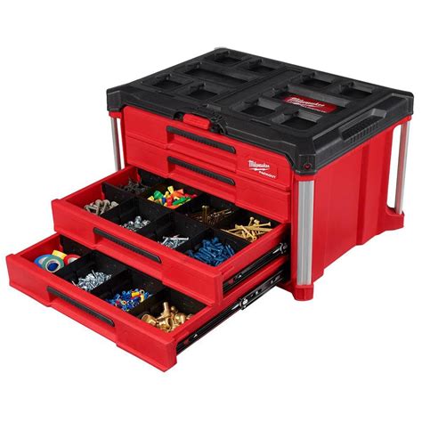 Milwaukee Packout 4 Drawer Tool Box 48 22 8444 Acme Tools