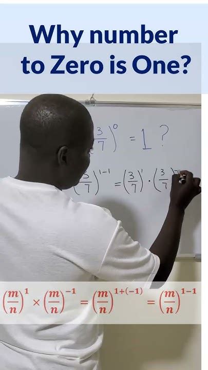 Zeroth Power Is 1 Maths Mathstricks Mathhack Mathhelp Mathematics