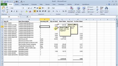 Insert Comments On An Excel Worksheet Youtube