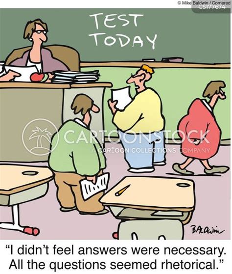 Class Test Cartoons And Comics Funny Pictures From Cartoonstock