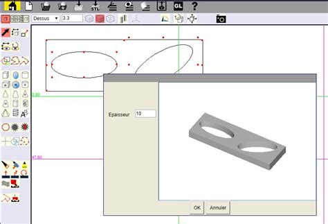 crobics 3d modeling and printing commands of the 3d drawing software